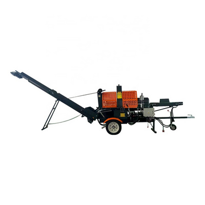 RIMA 20ton automatic saw firewood processor gasoline tractor electric fast hydraulic log splitter BestSuppliers