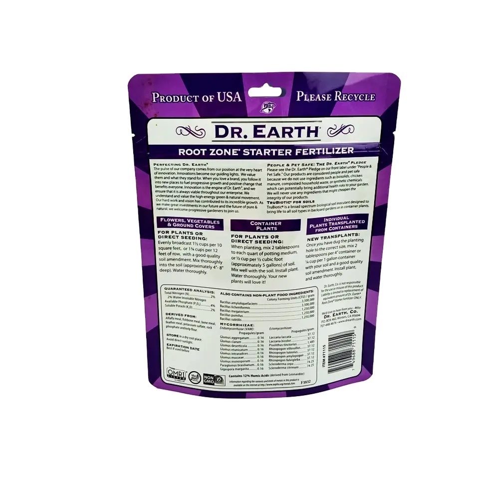 Biodegradable Plastic Agriculture Chemical Seeds Storage Pouch Empty ...