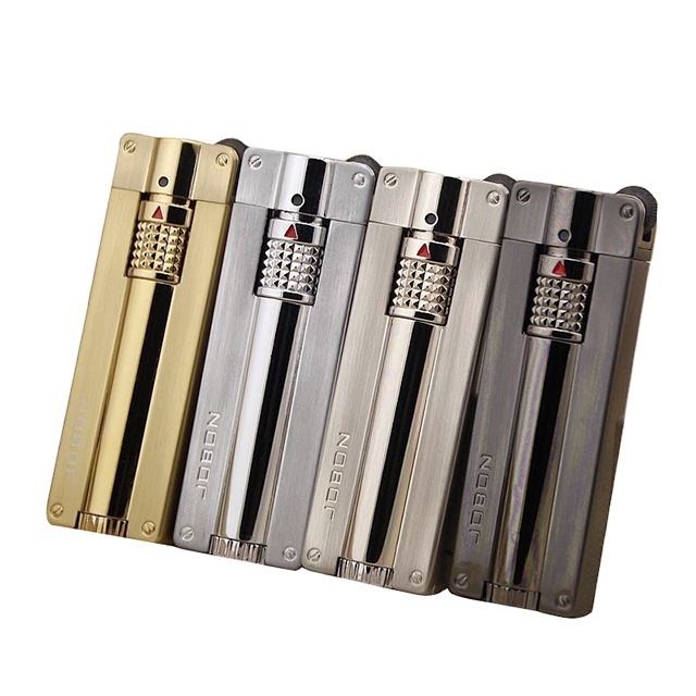 ZB-365 Metal Butane Jet Flame Punch Cigar Gas Lighters | Bestsuppliers.com
