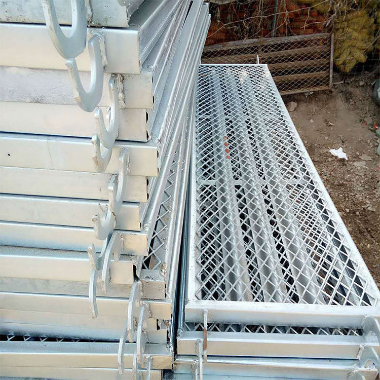 Hot Selling Galvanized Scaffold Metal Planks Steel Plank Walk boards ...