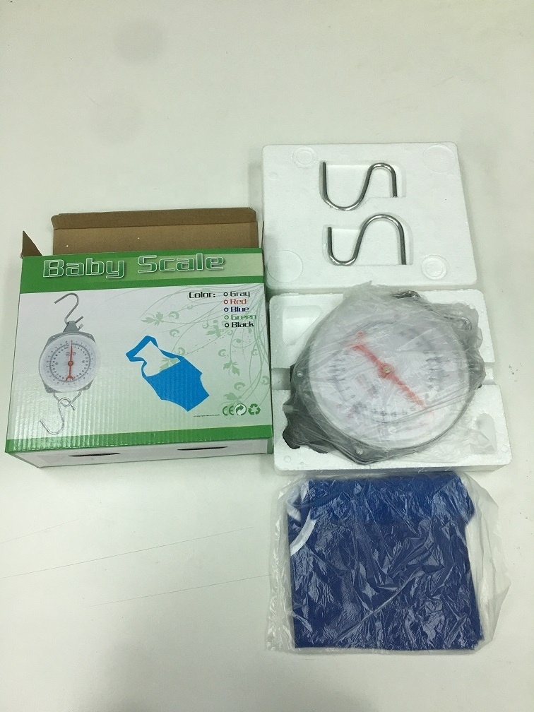 RC-ZZDP300 25kgs-100kgs baby manual hanging weighing scale,mechanical ...