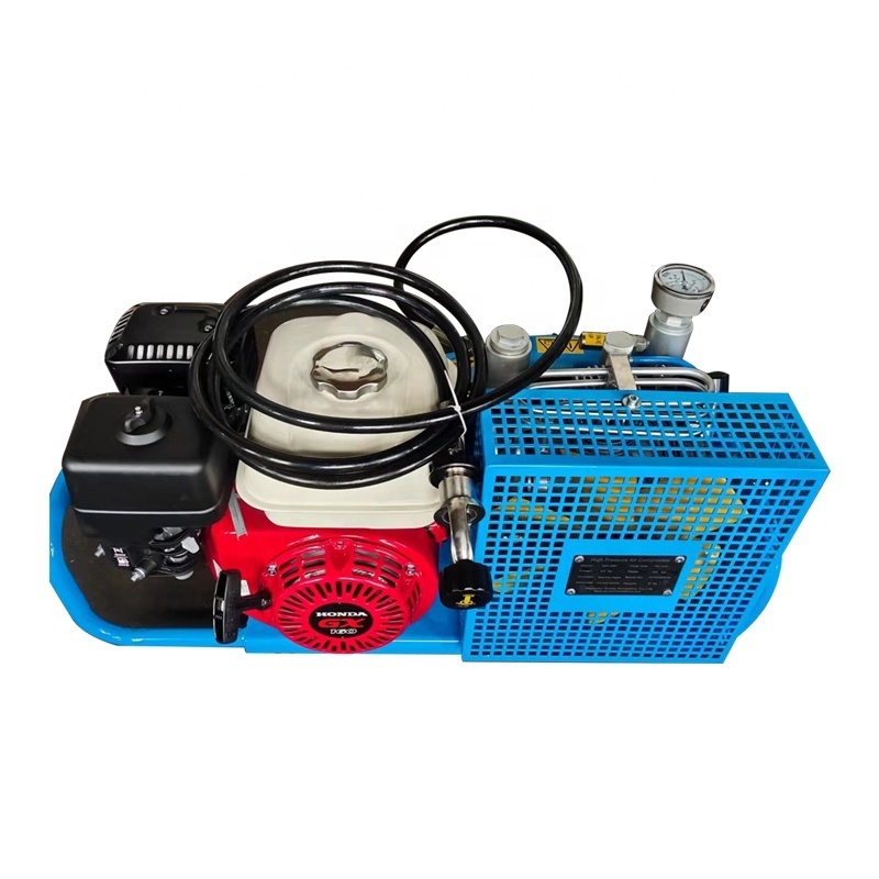 Portable Dive Bottle Compressor Gasoline Engine High Pressure 3000 psi ...
