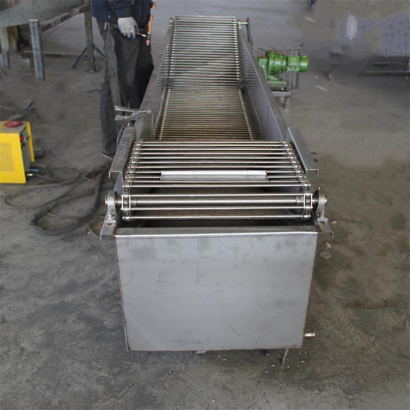 Tank hoisting conveyor Stainless steel fulcrum chain conveyor belt ...
