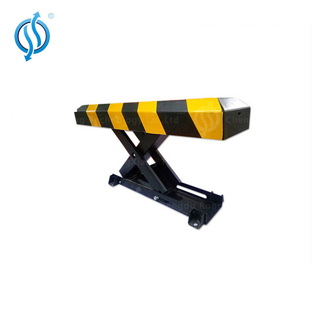 outdoor remote control parking barrier lock car space reserved blocker ...