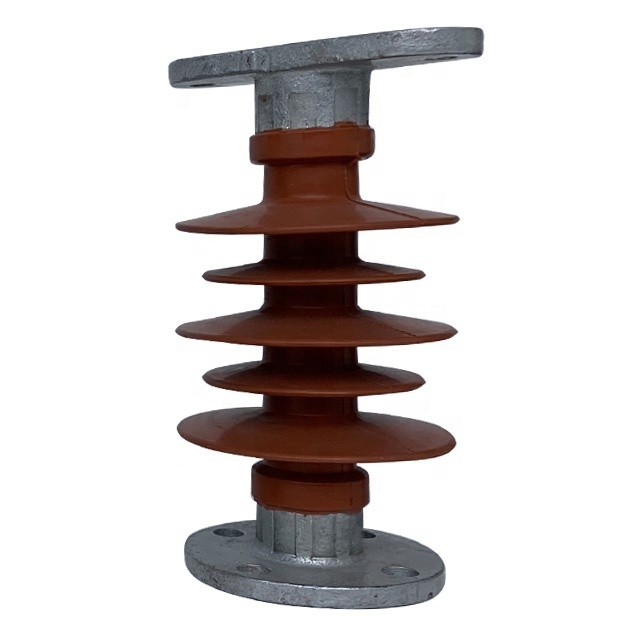 24KV 36KV High voltage Outdoor Station Polymer Long Rod Post Insulators ...