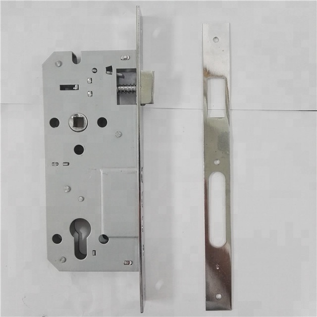 Mirror polished forend Russia type mechanical lock two way door lock ...