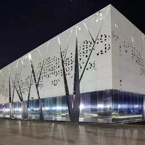 Modern Aluminum Ss Metal Mall Cladding Panels Exterior Building Outdoor ...