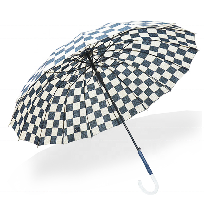 RST promotional special umbrella crystal handle lattice big yellow ...