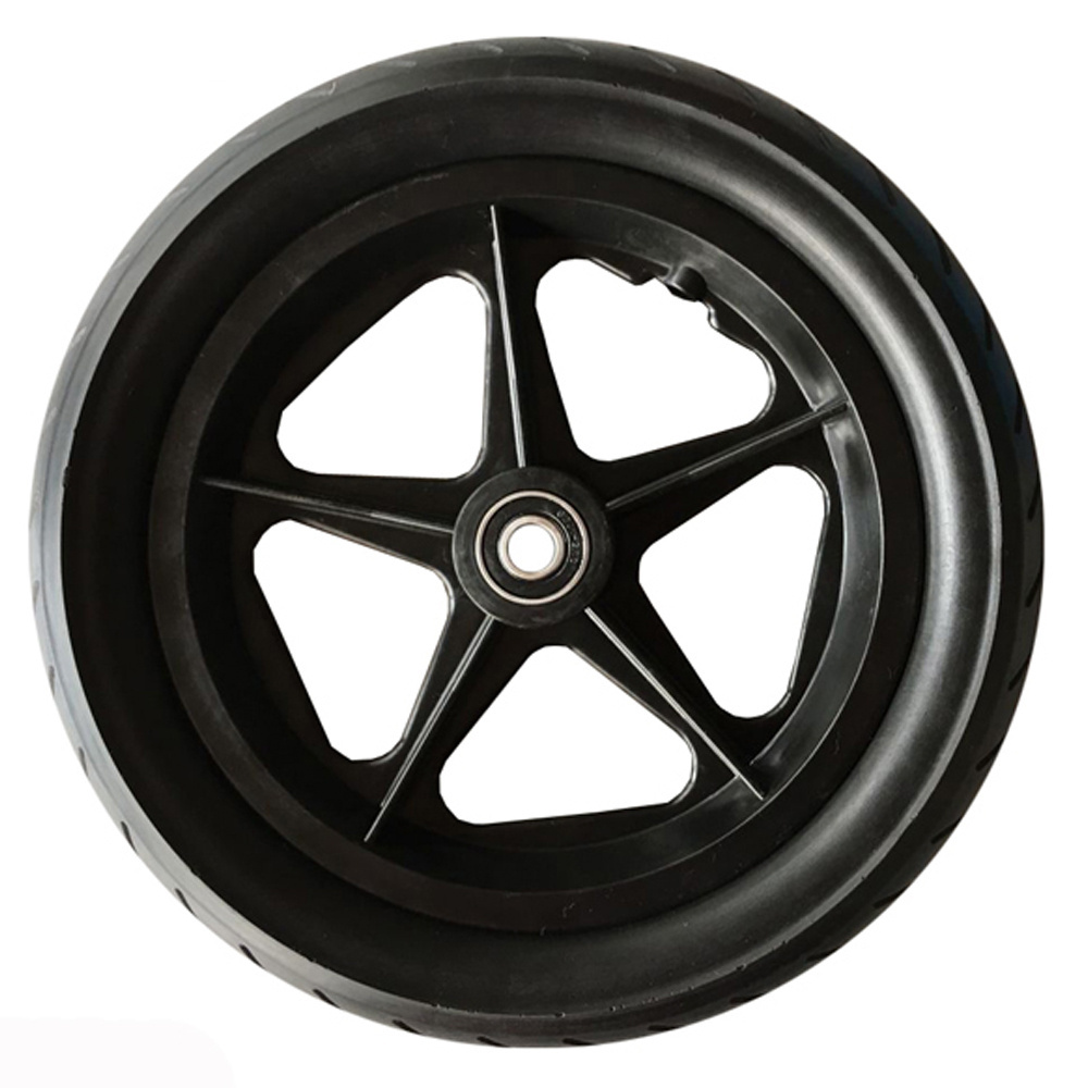 baby doll stroller wheel 12inch pu foam rubber pp baby stroller wheel ...