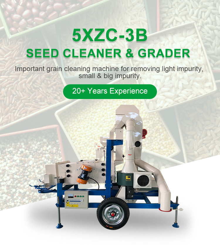 Chickpeas Cleaning Machine Seed Grain Cleaner Grader For Sale ...