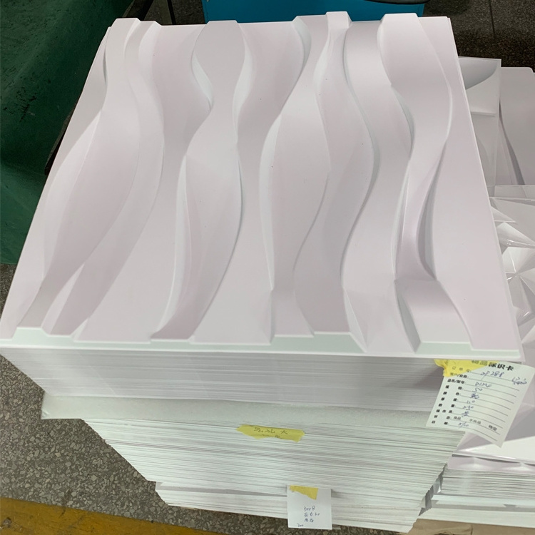 100% pvc wall coating 3d wall panel sale ceiling decoration wallpaper ...