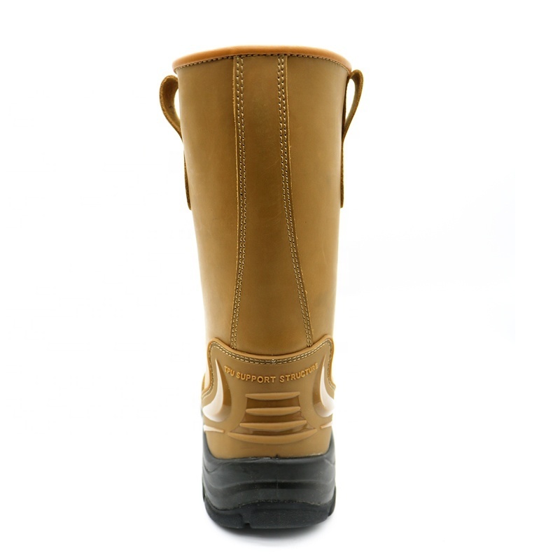 Heat resistance oil resistant rubber sole anti puncture composite toe ...