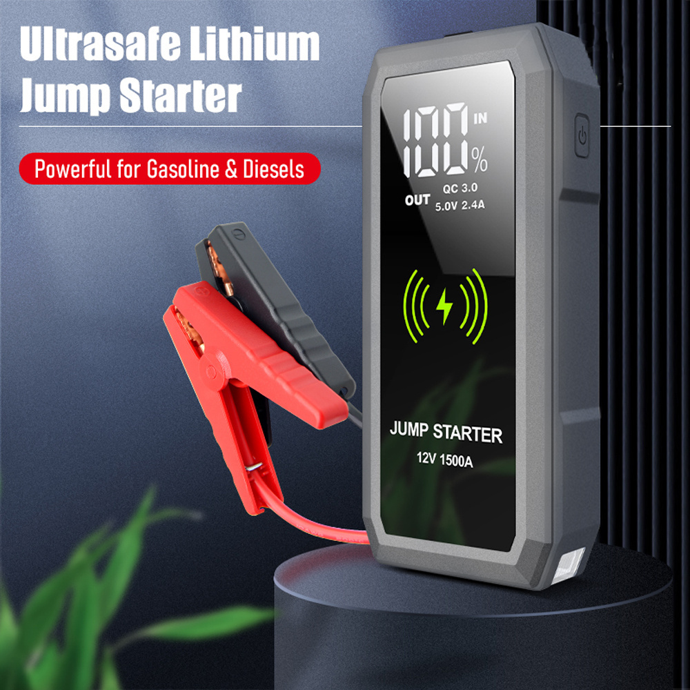 12v 16800mAh Energizer Multi Function Jump Starter Power Bank Battery for Car Charger Powerbank Portable Car Jump Starter BestSuppliers