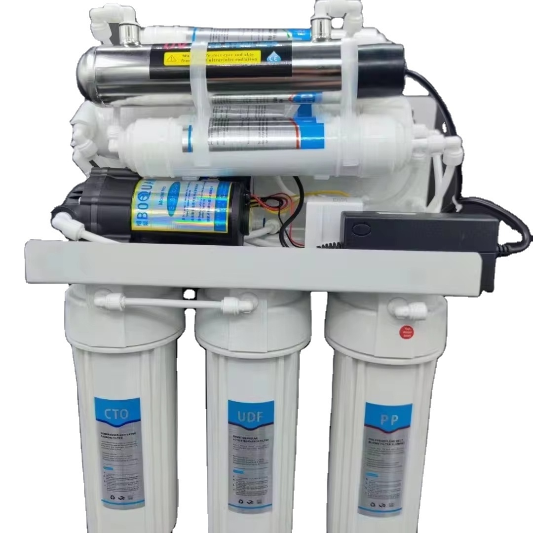 water purifier machine High-Flow Rate 6-Stage UV Water tank System ...