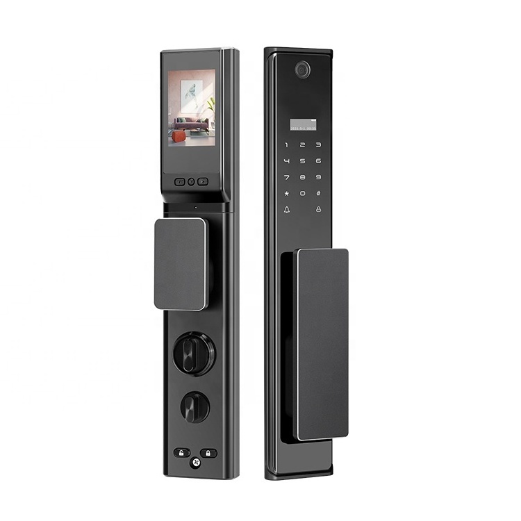European Russia Fully Automatic Tuya WIFI Remote Control Smart Deadbolt ...