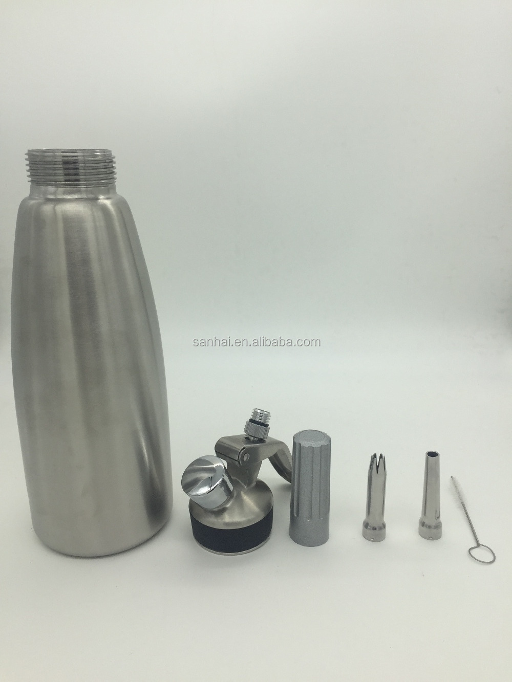 Cream Whipper (1liter /1 quart ) Professional Stainless Steel Whipped ...