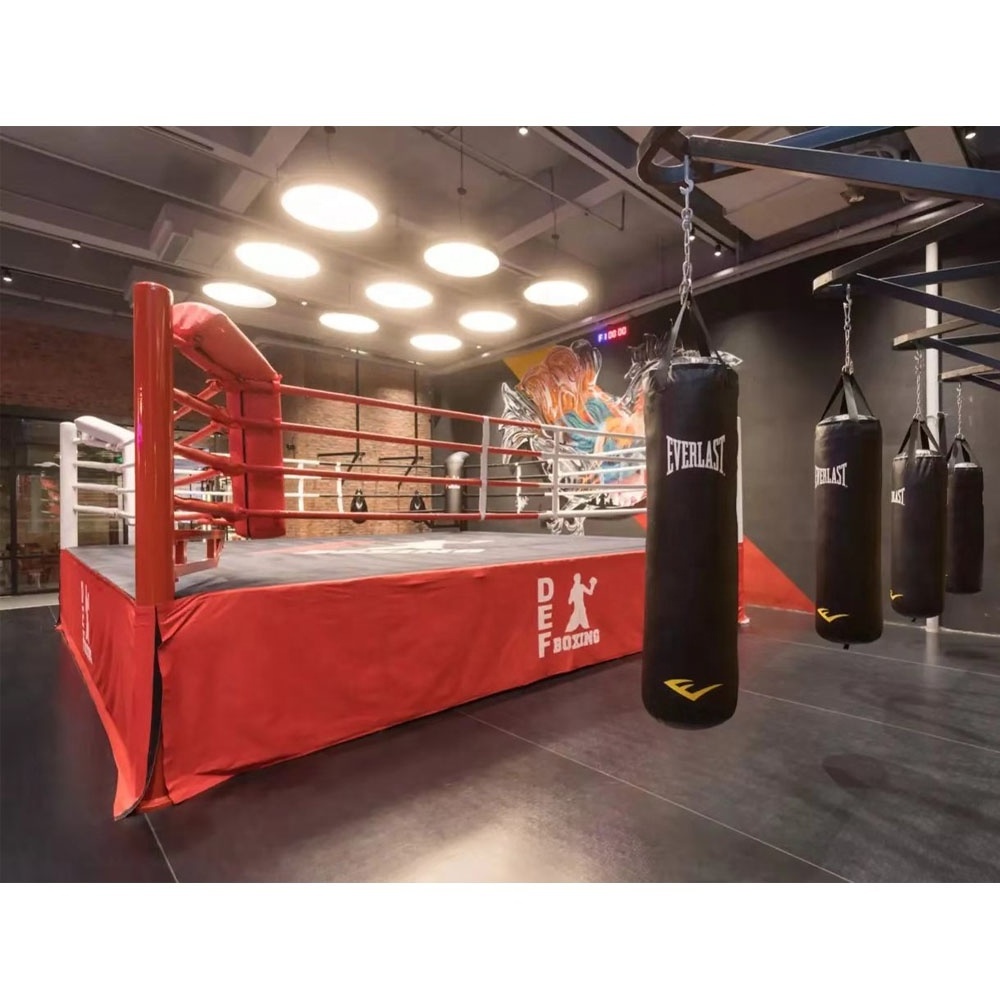Factory high quality Wrestling AIBA approved MMA boxing ring used ...