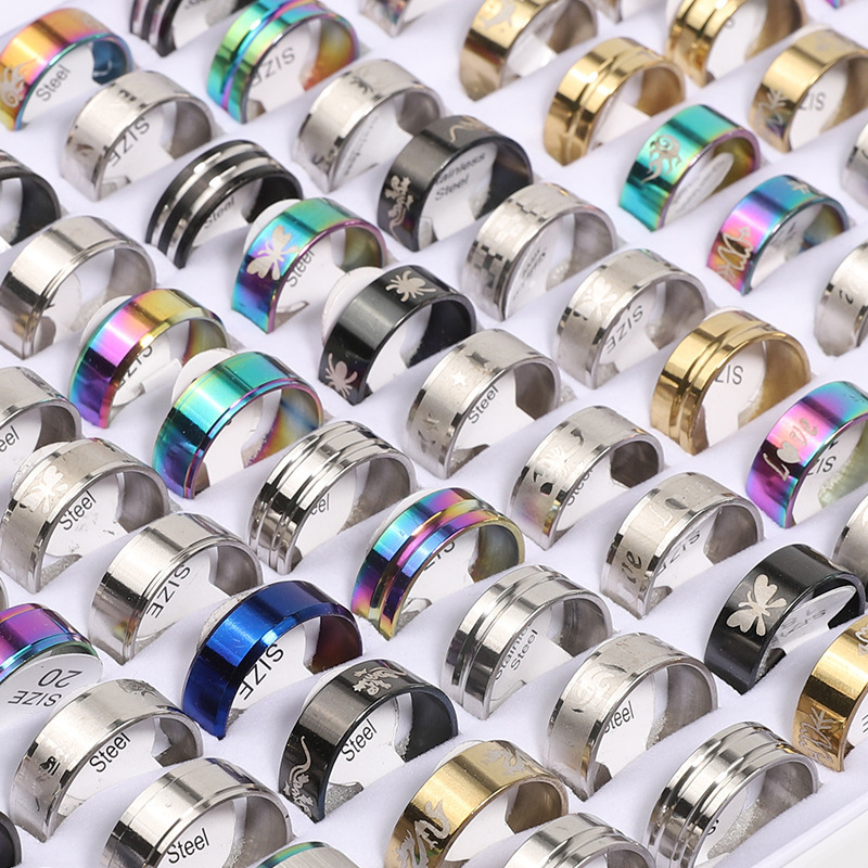 Bulk stainless steel rings store