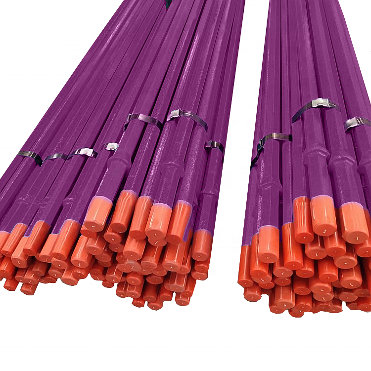 Taper drill pipe ore mining integral rod rock drilling tools taper ...