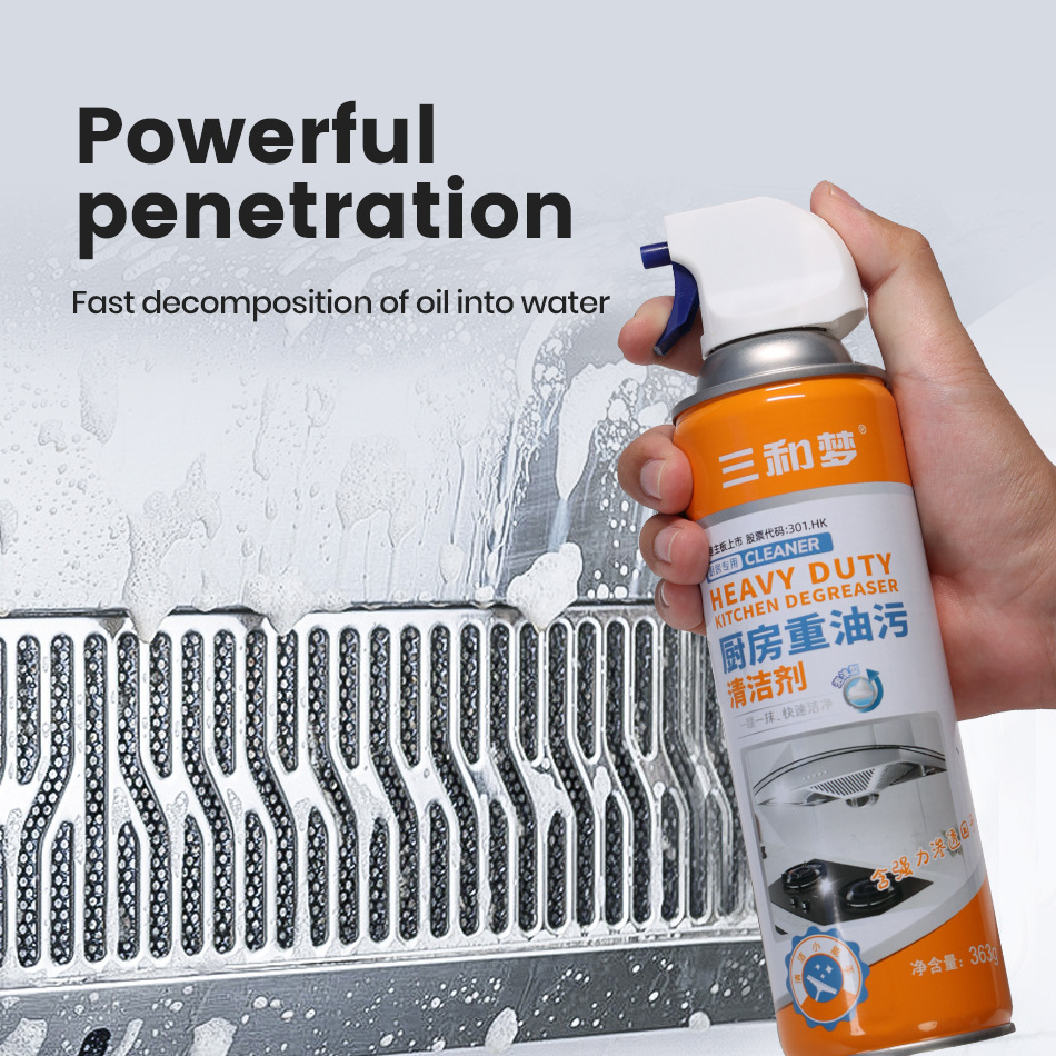 SANVO All-Purpose Cleaning Bubble Spray Kitchen Grease 500mll impiador ...