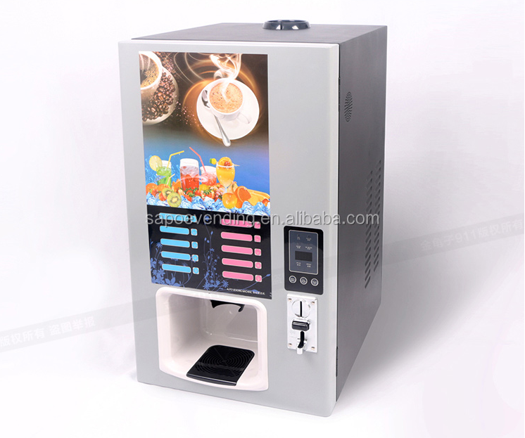 hot & cold drink vending machine organic coffee durian coffee ...