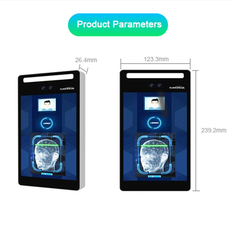 Dual Camera Smart Biometric Face Recognition Lock Door Access Control ...