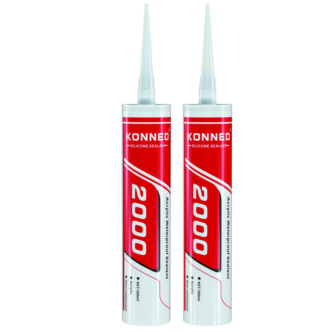 KONNED mastic acrylic sealant repairing caulking around windows filler ...