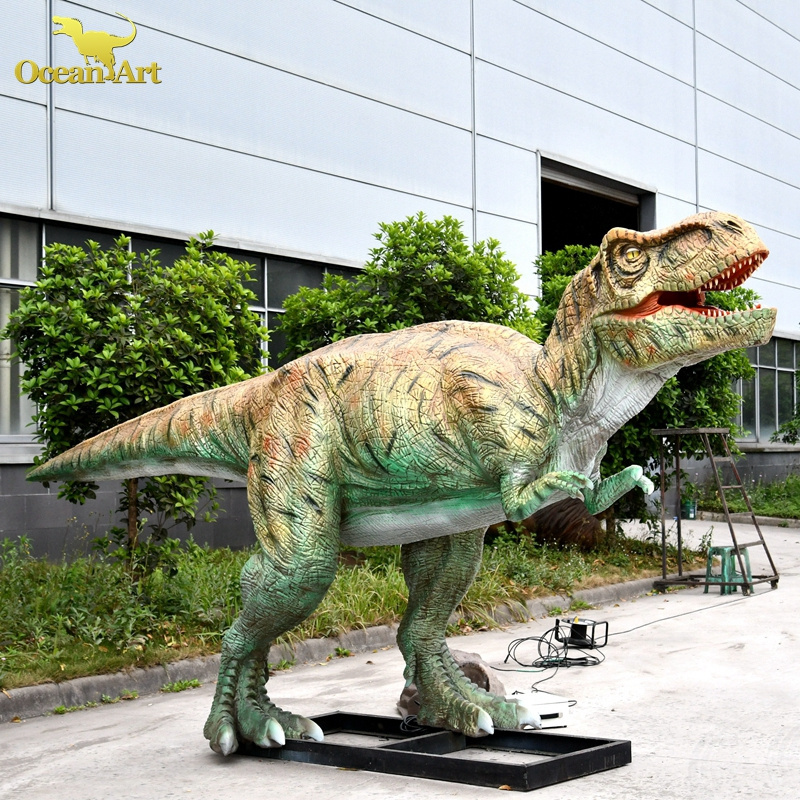 Giant Dinosaur Park Life Size Dinosaur Animatronics T-rex Robotic Animatronic Dinosaur Model For ...