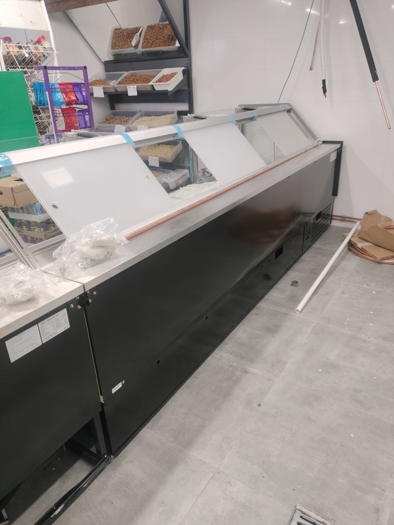 Commercial Butchery Supermarket Fridge Equipment Showcase Fresh Meat ...