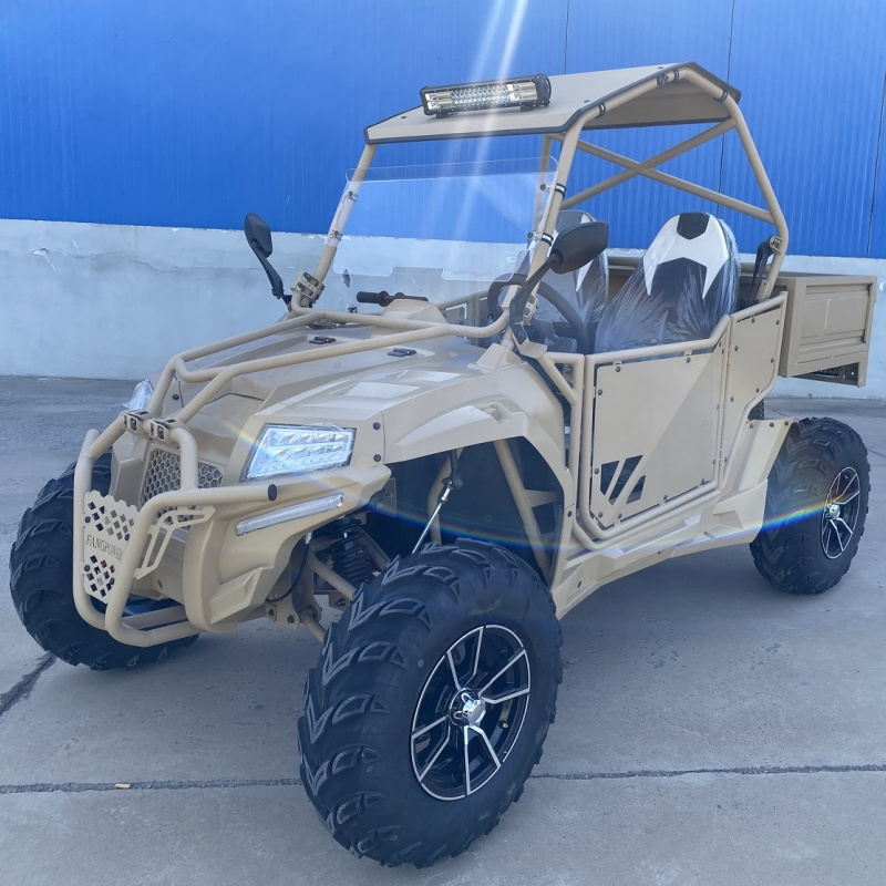 High quality adult 400cc buggy car 4x4 farm utv with dump bed for ...