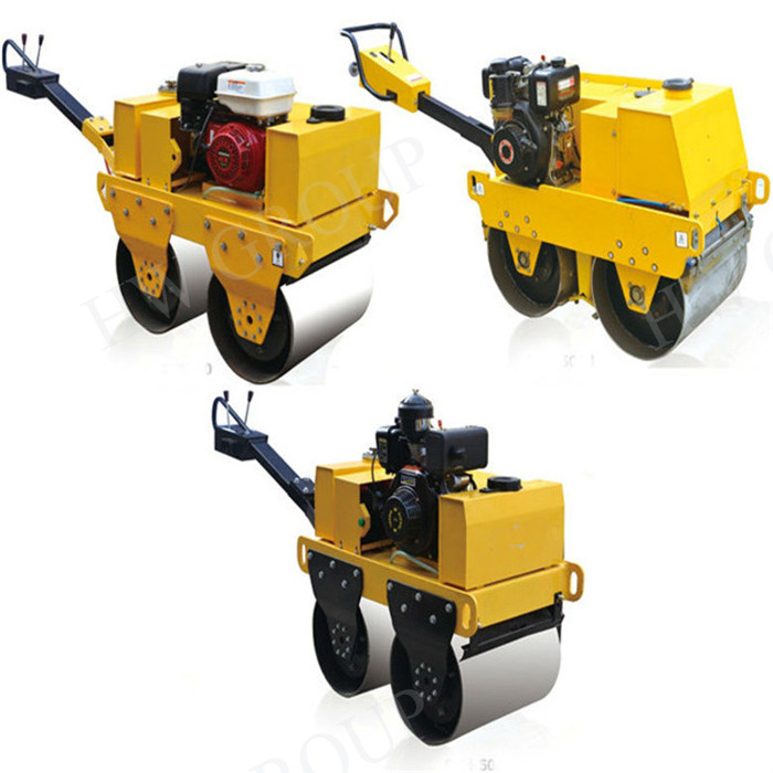 Double Drum Static Tandem Road Roller / price road roller compactor for ...
