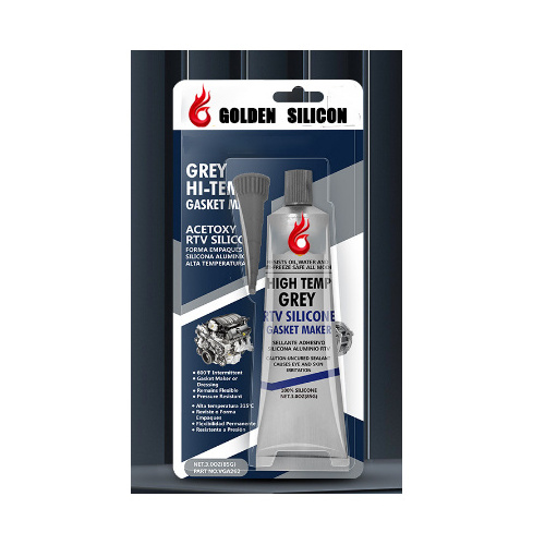 JINGUI 999 Silicone Sealant 85g Grey Gasket Maker RTV High Tem Sealant ...