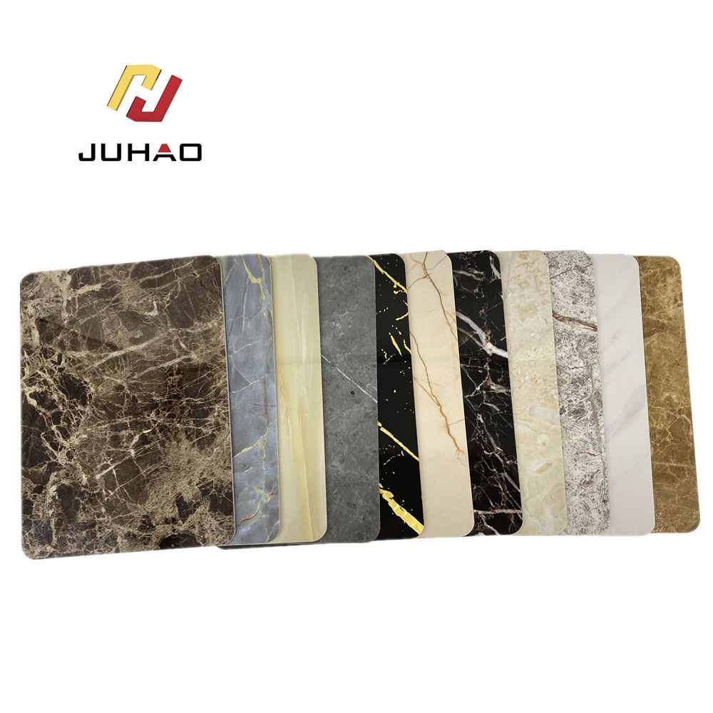 1220*2900mm large size customized pvc marble uv sheet supplier lamina ...