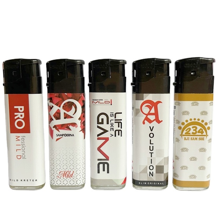 MS lighter electronic slim disposable smoking cigarette refillable ...