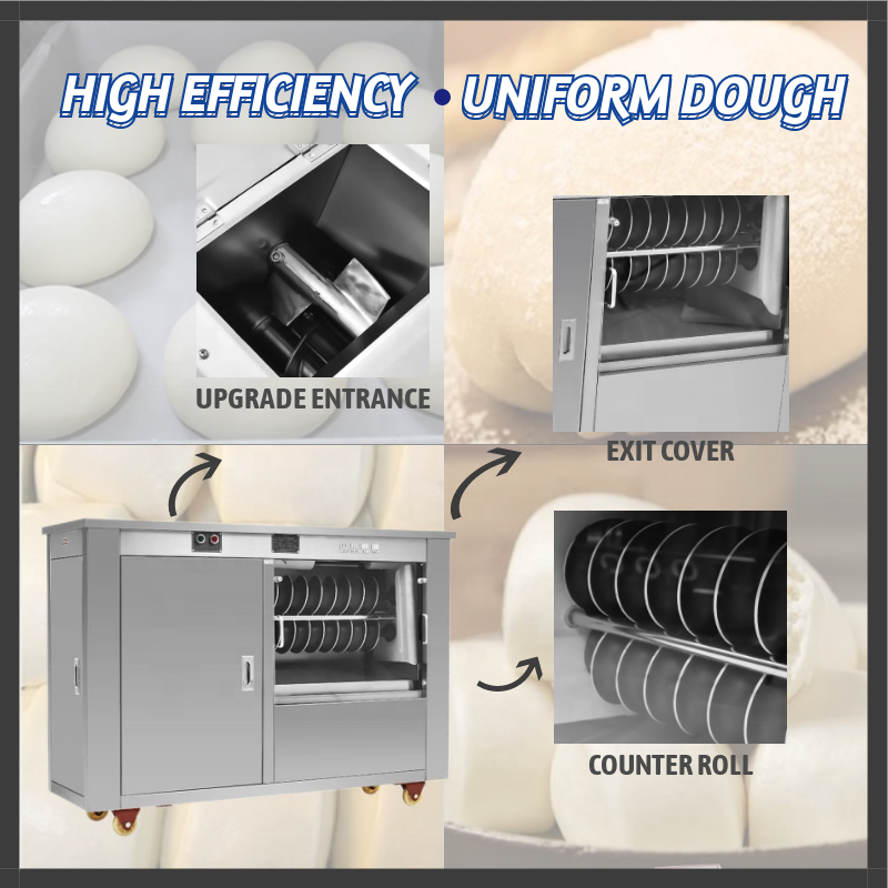 MTJ-65A automatic burger buns dough divider rounder cutting machine/30 ...