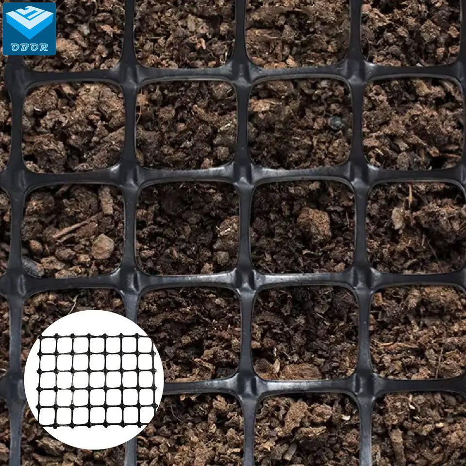 Polypropylene PP Plastic Biaxial Geogrid Factory Price for Road ...