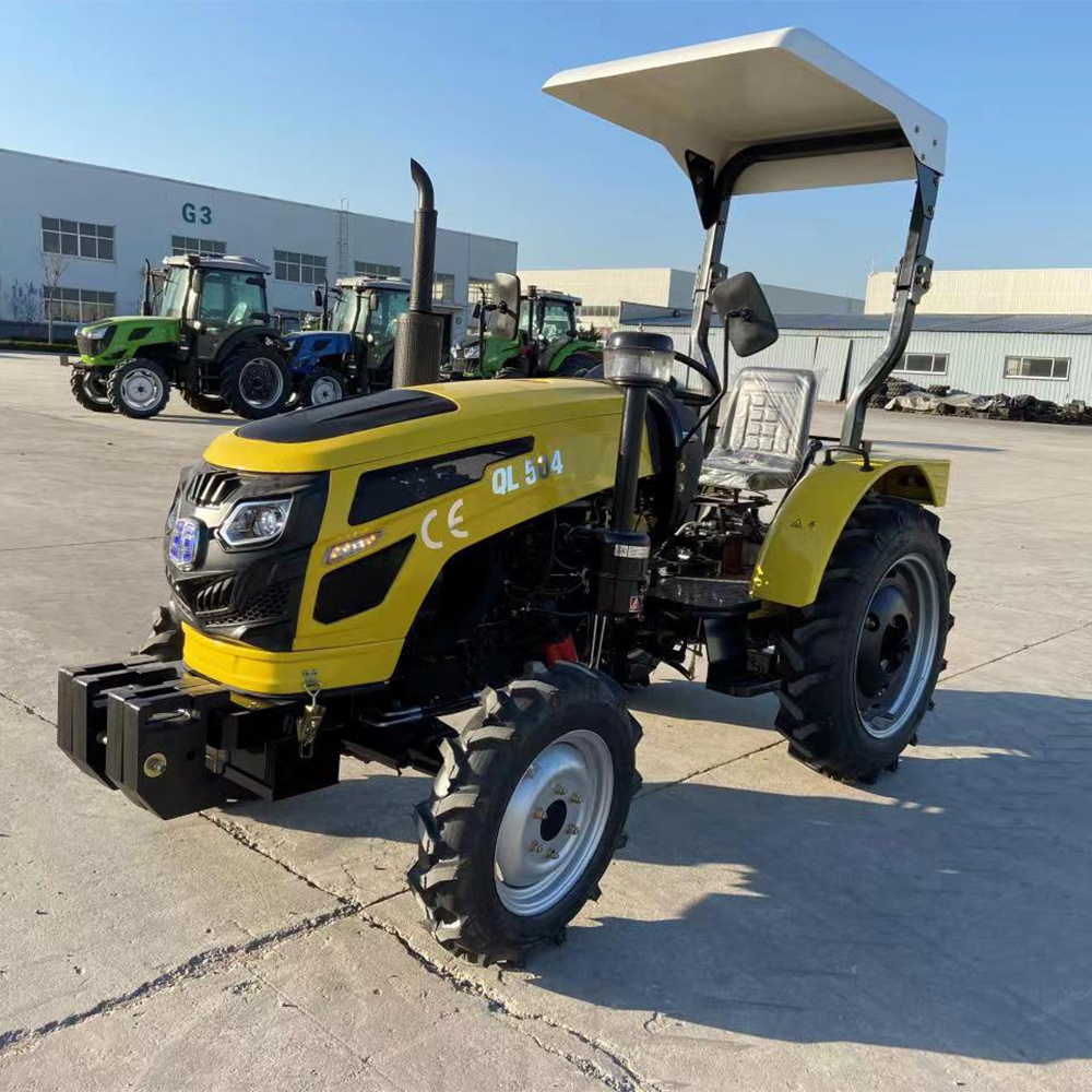 cheap compact tractors for agriculture used 4x4 50hp cheap farm small ...