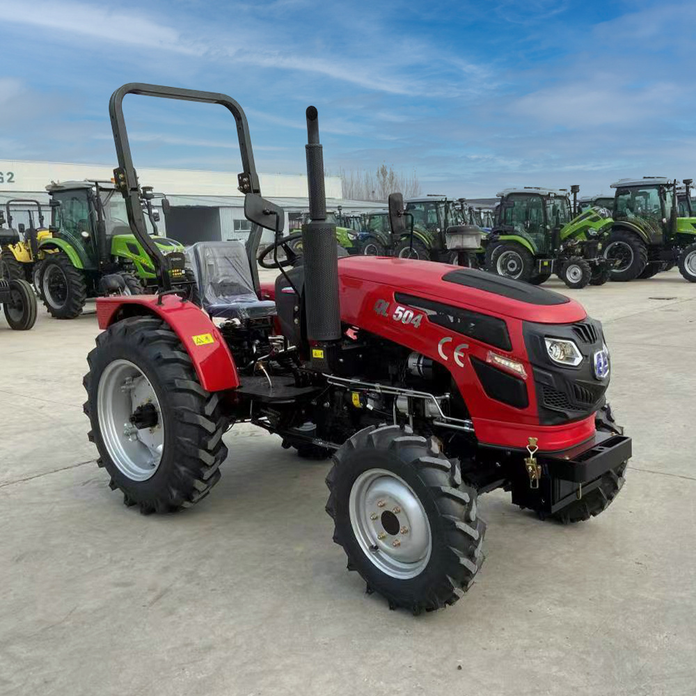cheap compact tractors for agriculture used 4x4 50hp cheap farm small ...