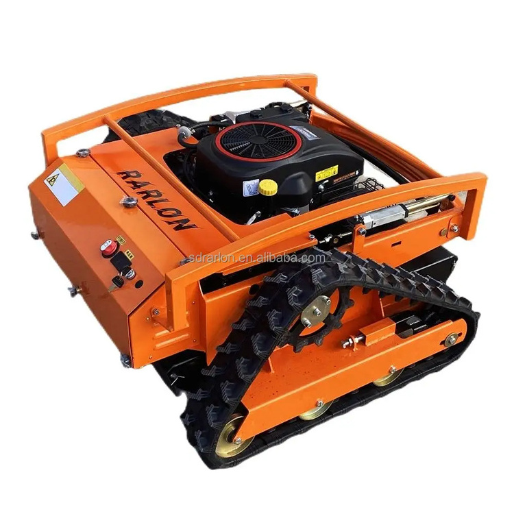 Crawler Type 16 HP Mowers Cordless Lawn Mower Remote Control Slope ...