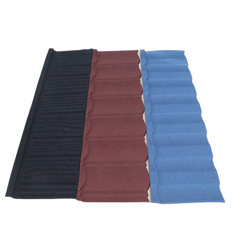 Industry Leader Stone Coated Steel Roof Tile Eurotile Shingles 26 gauge ...