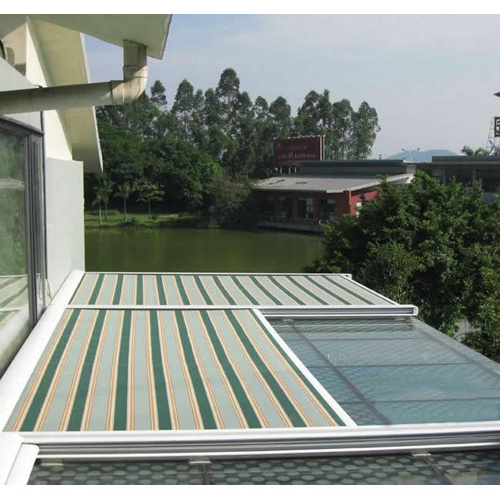 Roofing Rain Canopy Electric Retractable System Sliding Pergola Awning ...