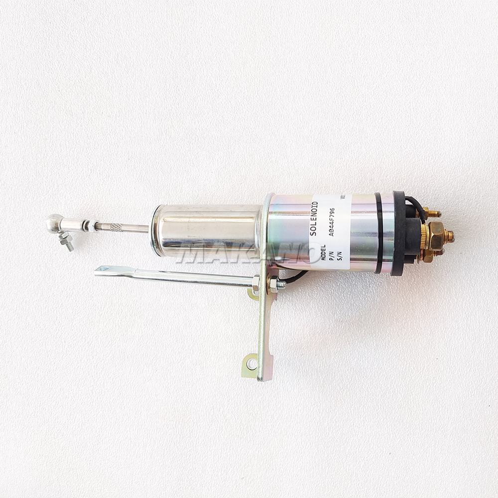 Generator Set Parts 12V Engine Fuel Shut Off Stop Solenoid Valve ...