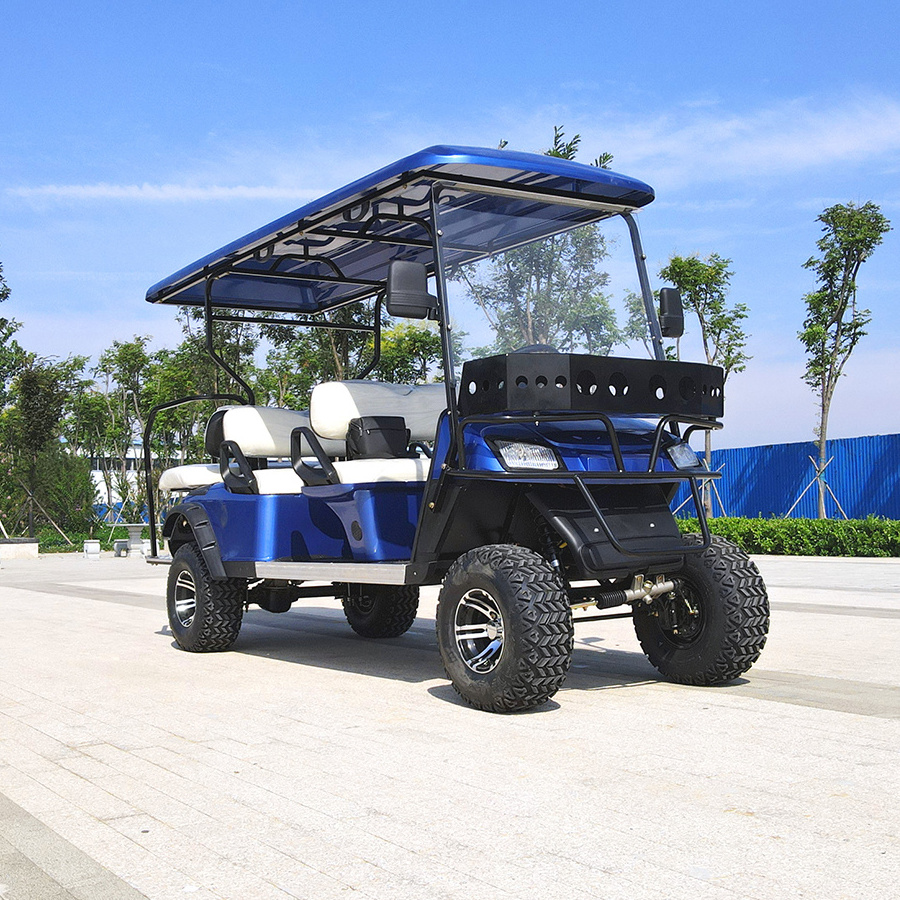 Wholesale Brand New 4 Wheel Golf Cart Utility Vehicle 6 Seater Electric ...