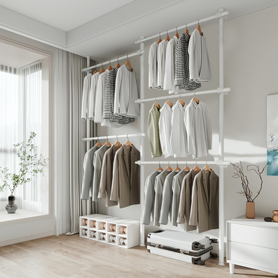 Corner portable closet store