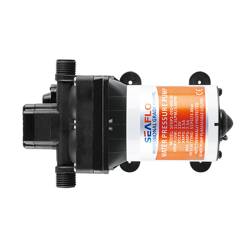 SEAFLO 12V DC High Flow Rate Diaphragm Solar Water Pump Industrial Ro ...