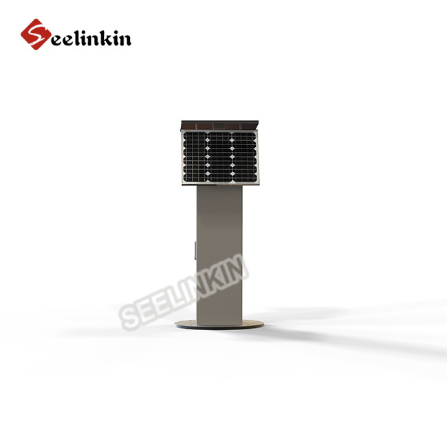 Solar android self automatic lot entrance exit system outdoor payment ...