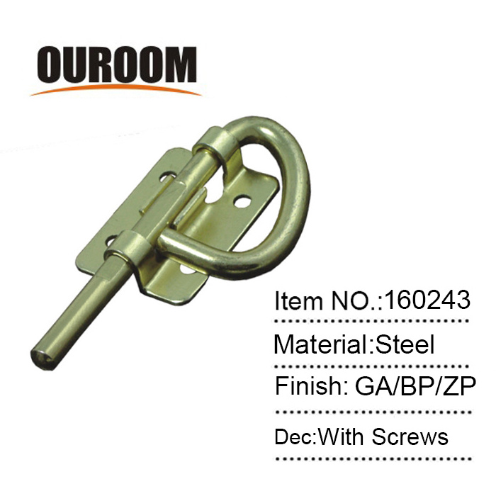 Stainless Steel Security Heavy Duty Spring Loaded Barrel Bolt Door ...