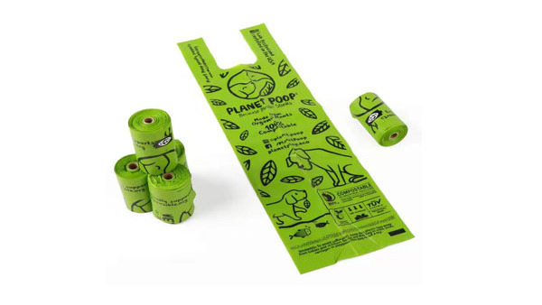poop waste disposal bag biodegradable compostable degradable dog poop ...