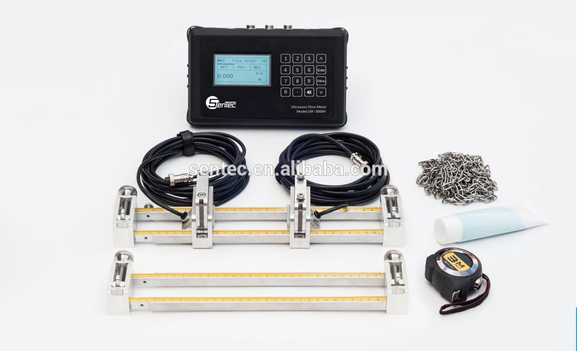 FHS320 Panametrics ultrasonic greyline flow meter potable strapon water ...