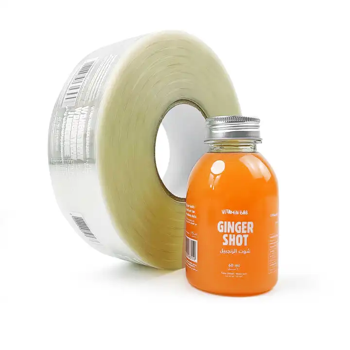 Custom Transparent PVC Bottle Labels Stickers Waterproof Cost-effective ...